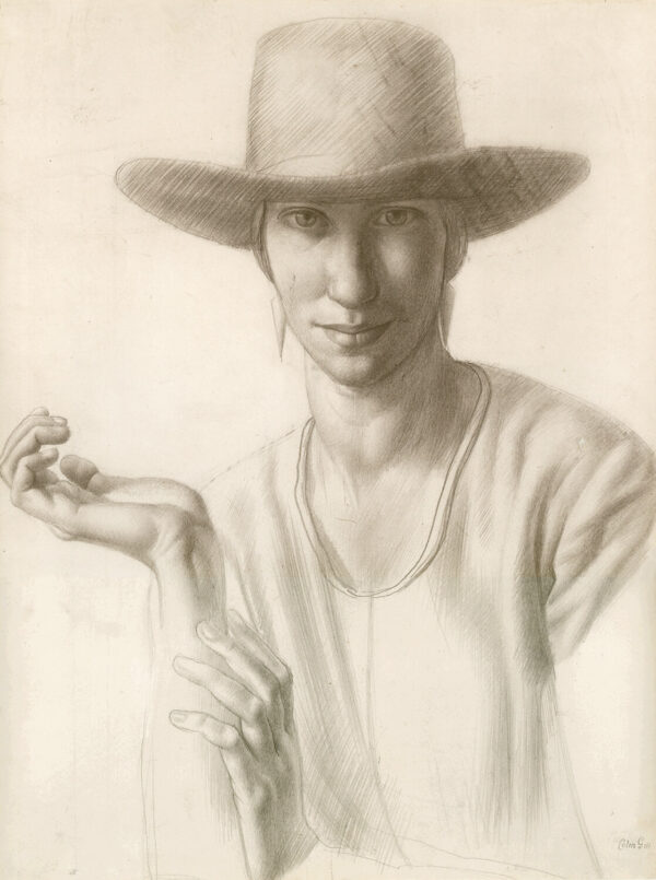 Portrait of Winifred Knights, 1921 - Liss Llewellyn
