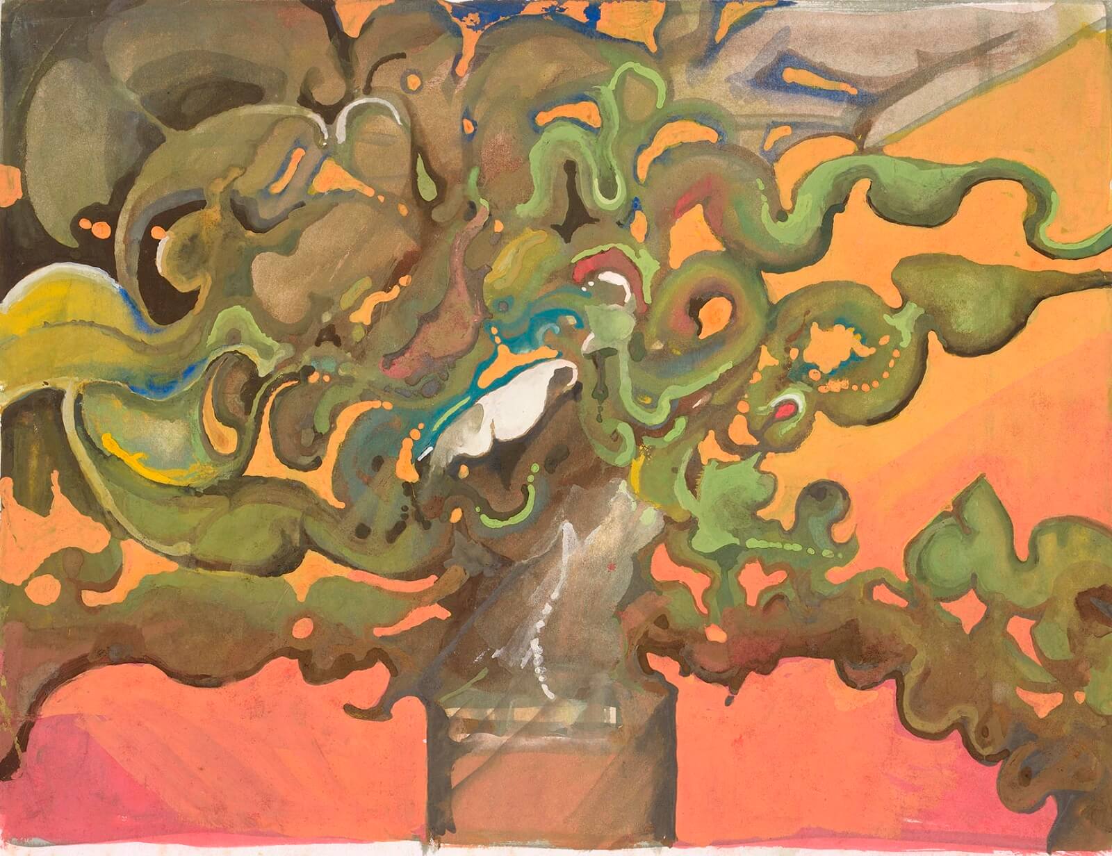 Smoking., late 1960's - Liss Llewellyn