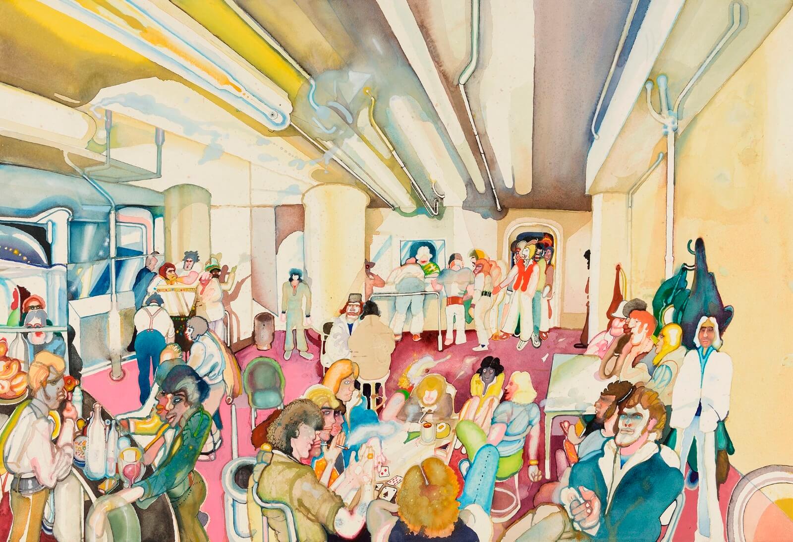 The Club, 1975 - Liss Llewellyn