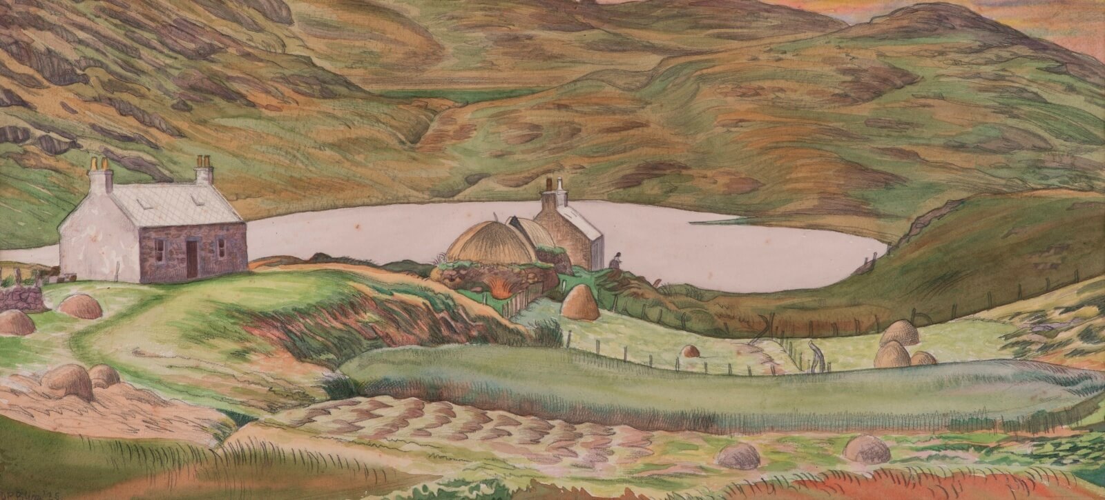 Inland Loch, Barra, 1935 - Liss Llewellyn