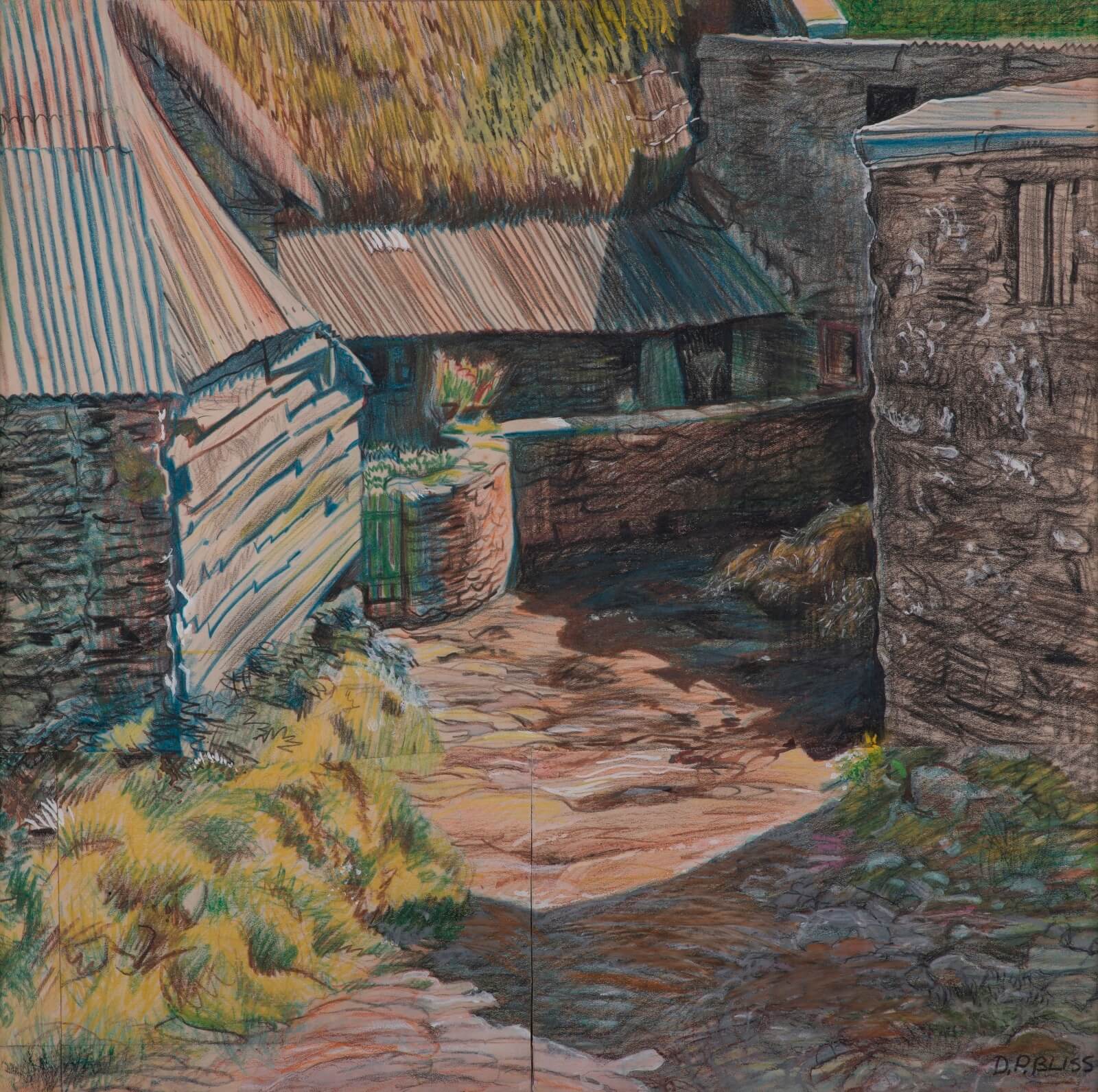 Untitled (Entrance to House in Village) - Liss Llewellyn