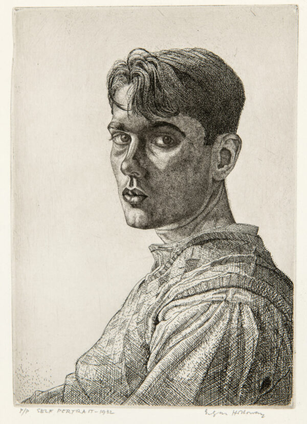 Self Portrait, (No. 6) 1932 - Liss Llewellyn