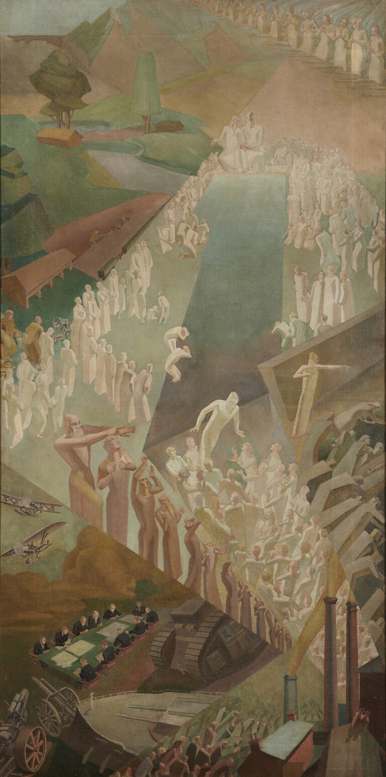 Allegory of War, early 1940's - Liss Llewellyn