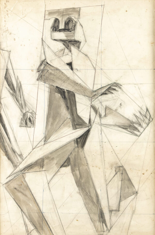 Cubist Figure - Liss Llewellyn