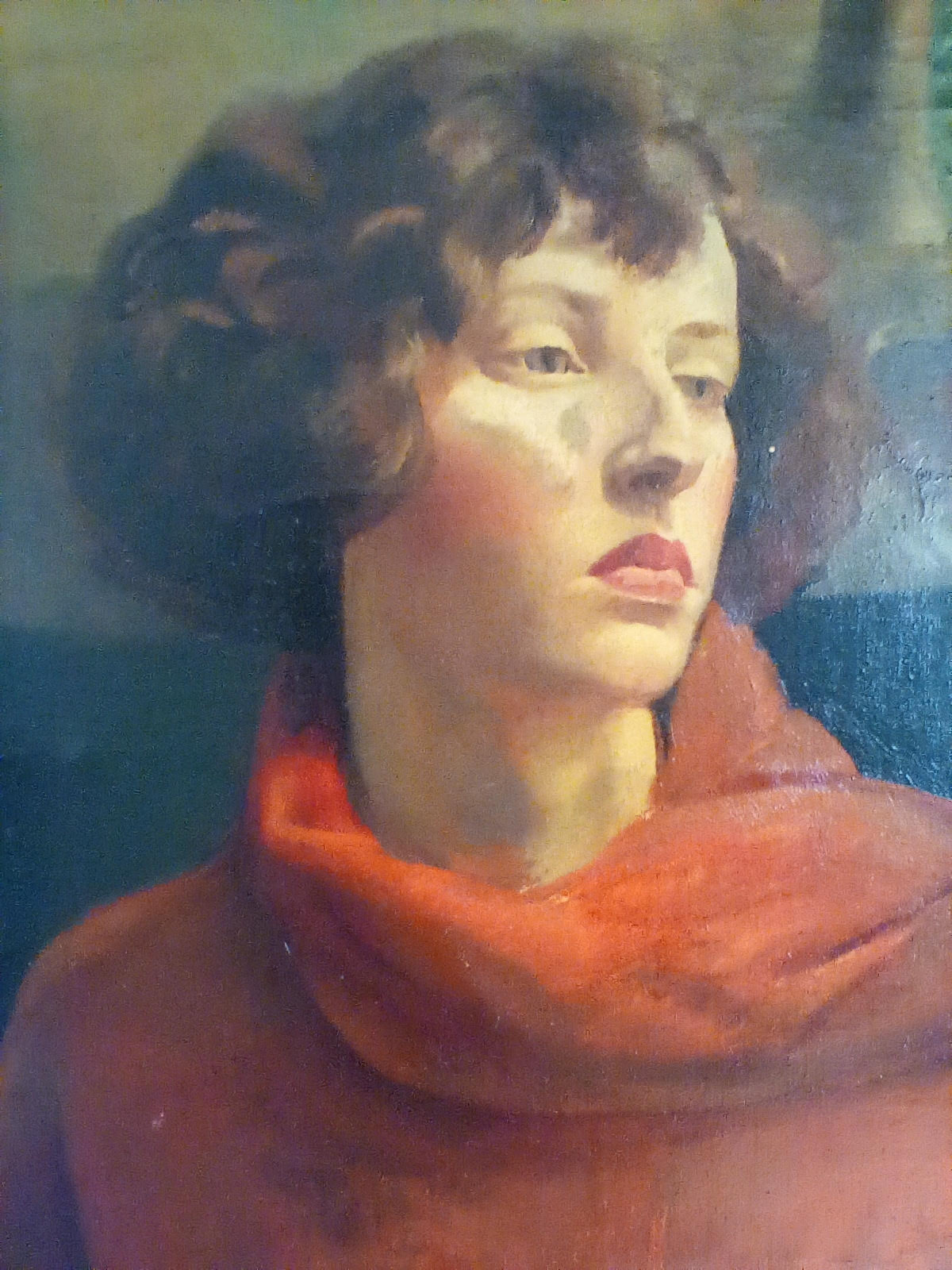 Portrait of Gwendolen Carline - Liss Llewellyn