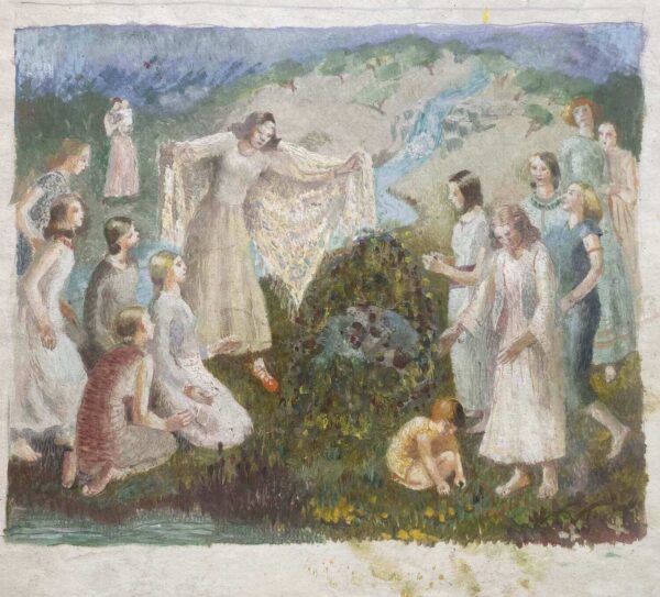 Portrait of the artist Margaret Goodwin - Liss Llewellyn