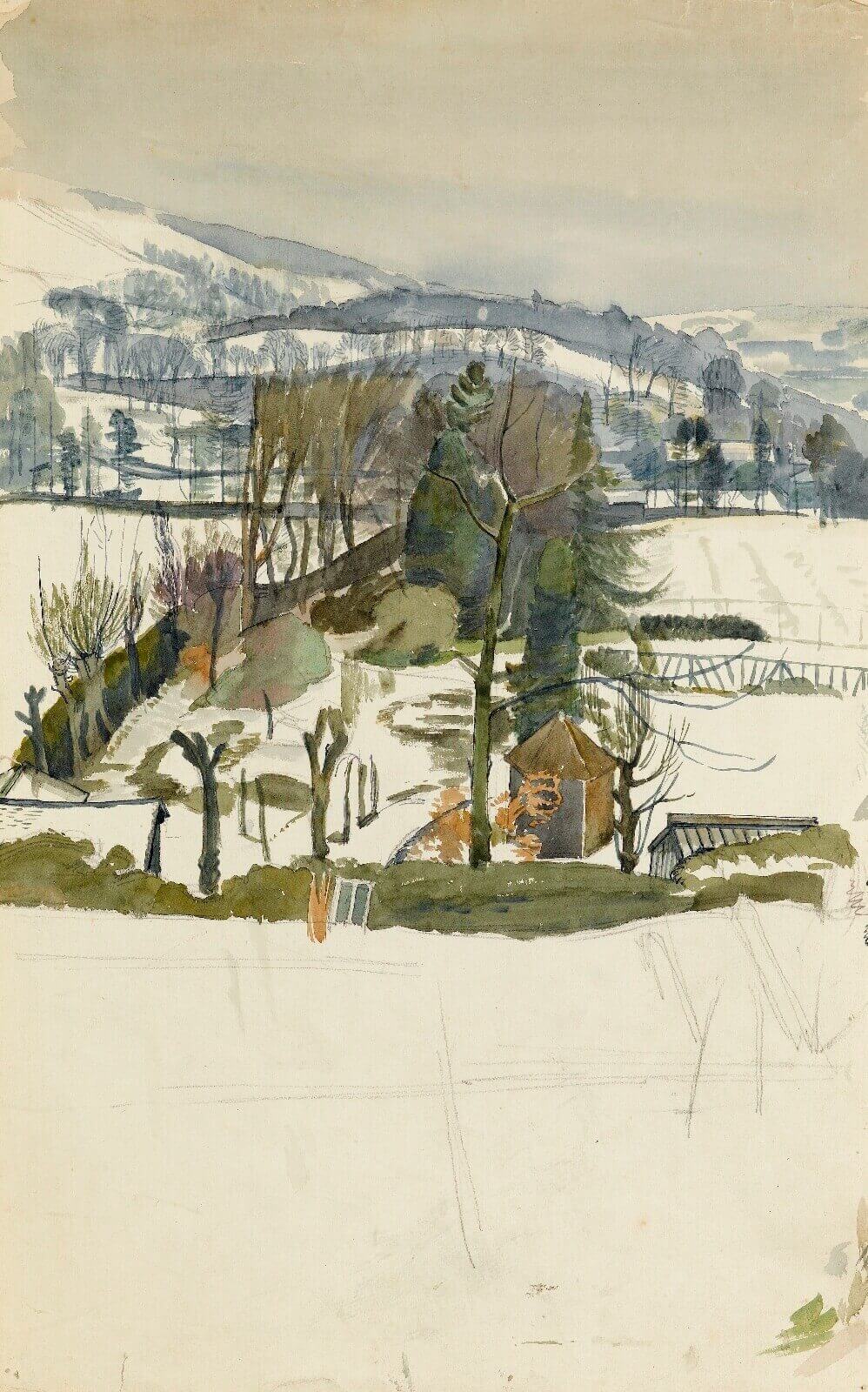 Winter landscape, Ambleside - Liss Llewellyn