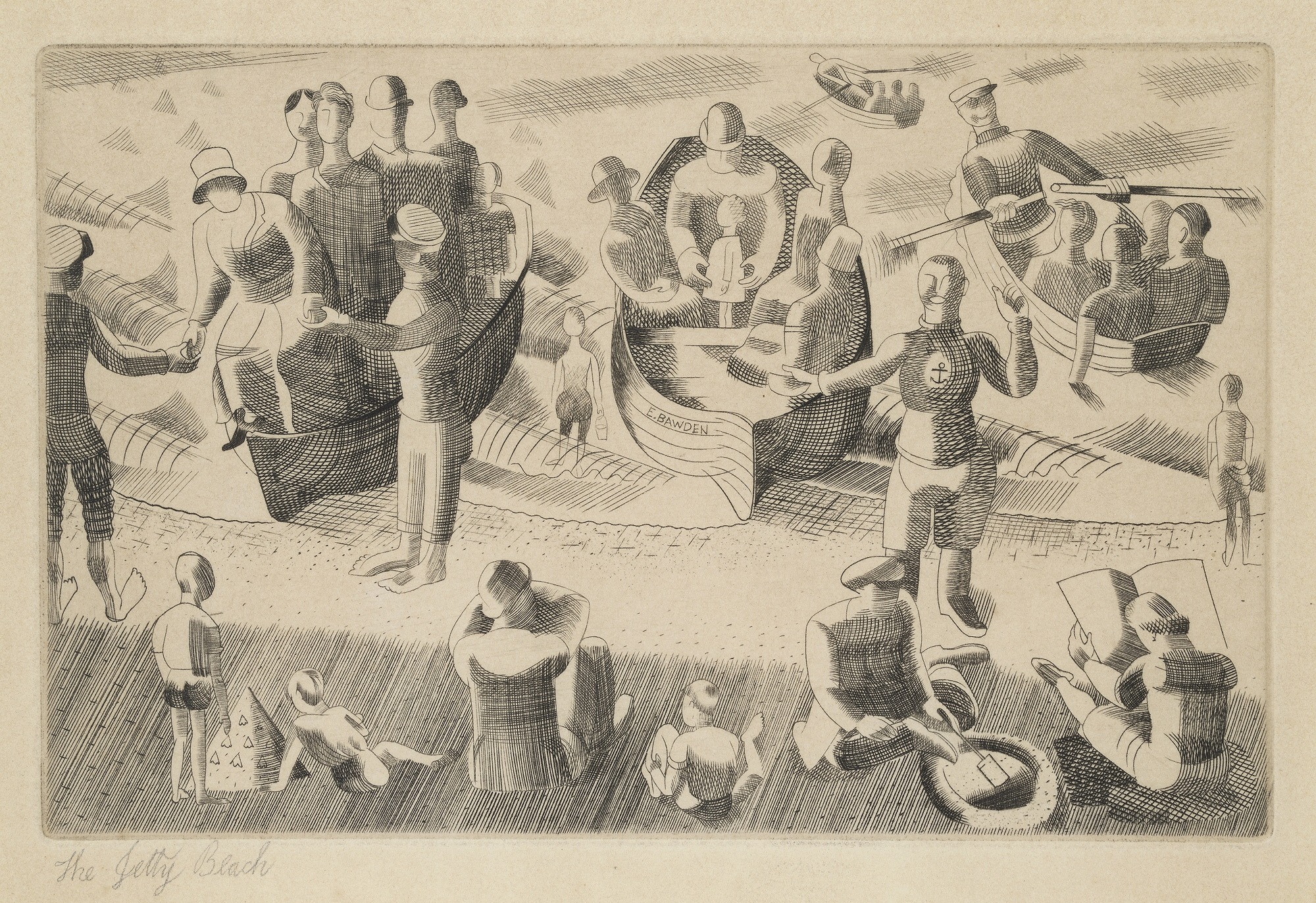 The Jetty Beach - Liss Llewellyn