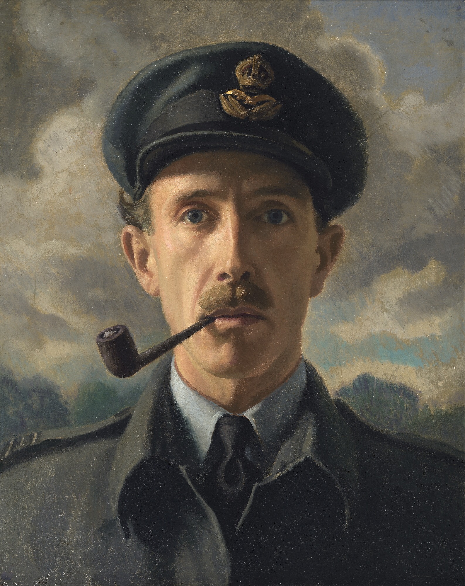 Mr. Halliday - Self Portrait, 1945 - Liss Llewellyn
